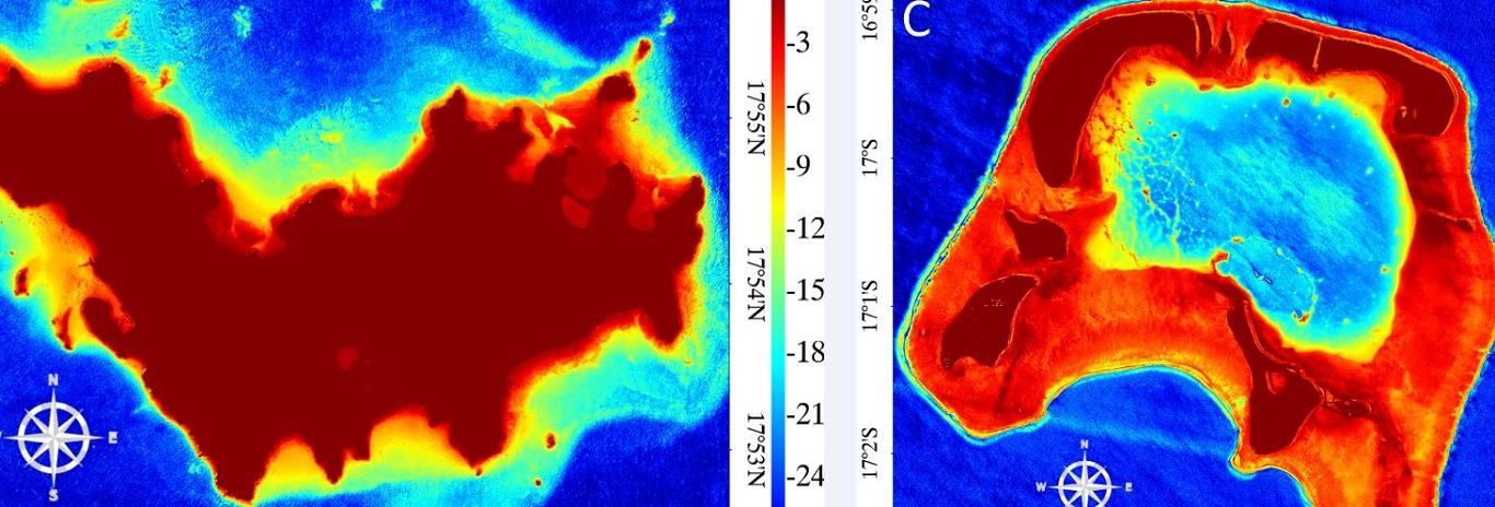 Estimer la profondeur des fonds marins par satellite | École Pratique ...