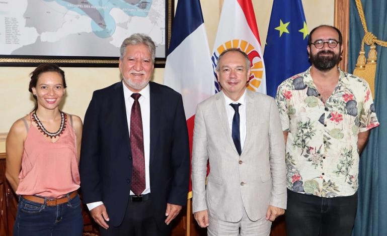 Rencontre au sommet à Moorea | École Pratique des Hautes Études